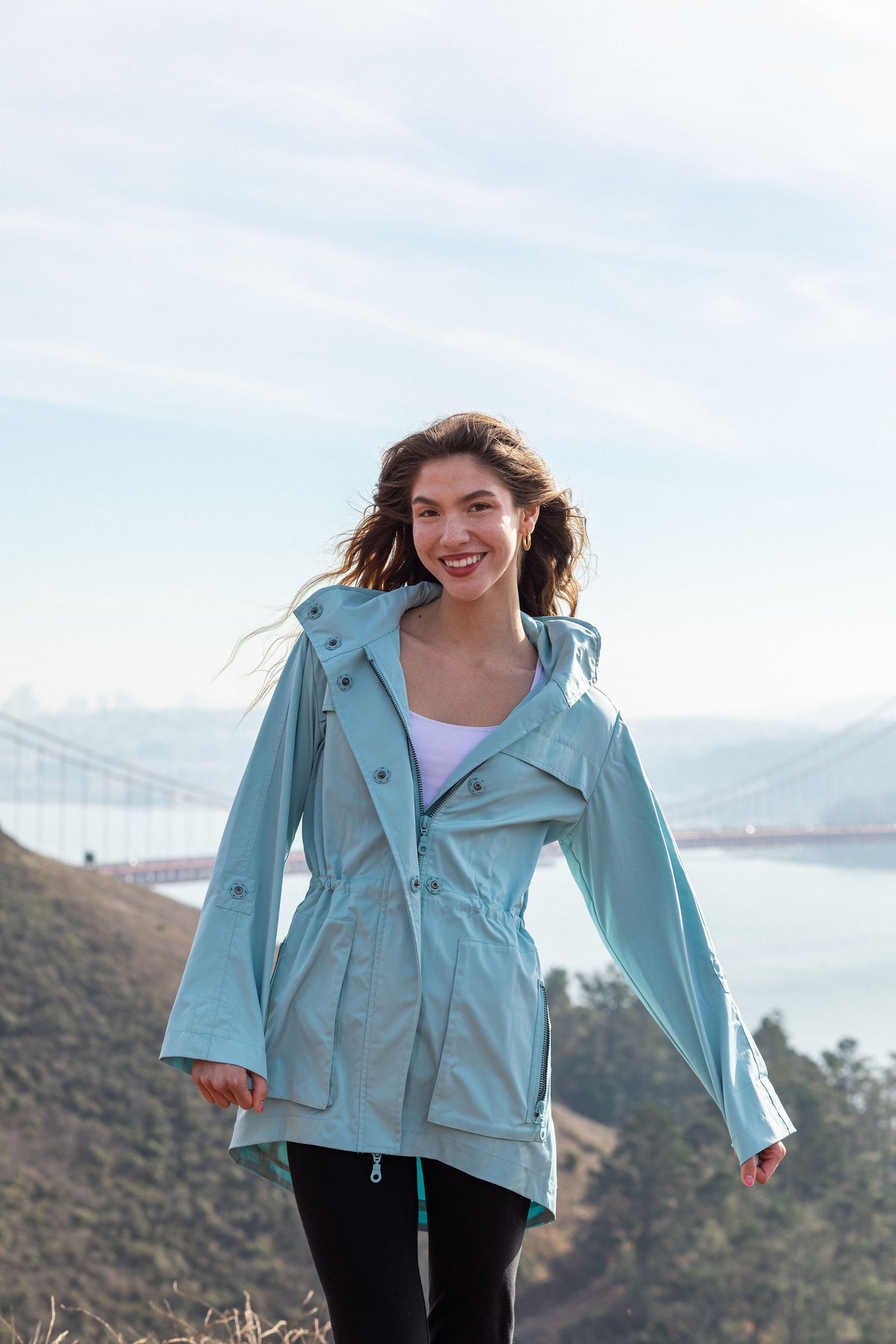 The Anorak Jacket in Crinkle Nylon - Women's Anorak – MyAnorak